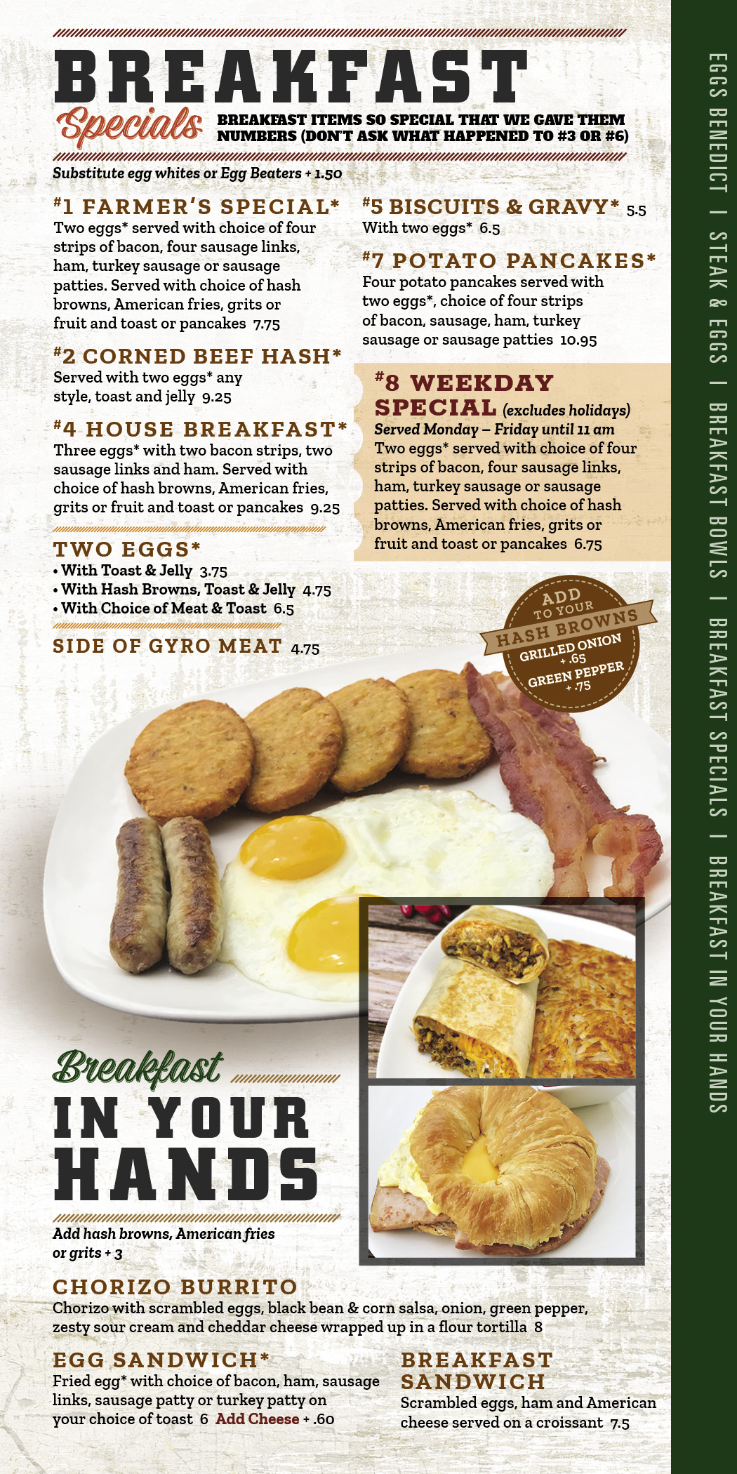 Menu - Crave Kitchen & Cocktails