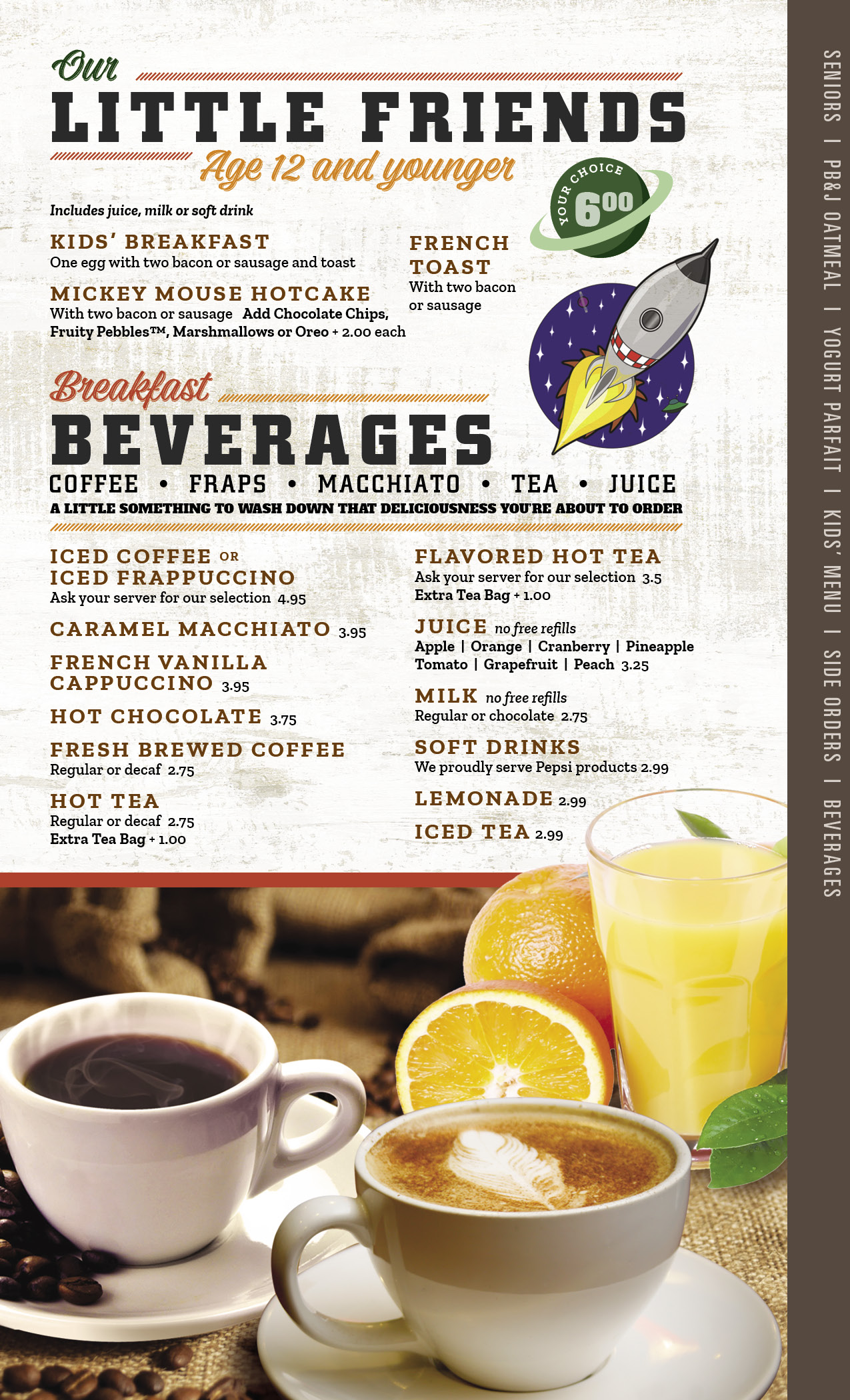 Menu - Crave Kitchen & Cocktails